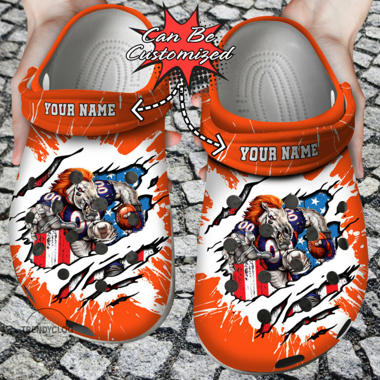 Denver Broncos Crocs - Broncosfanstore.com
