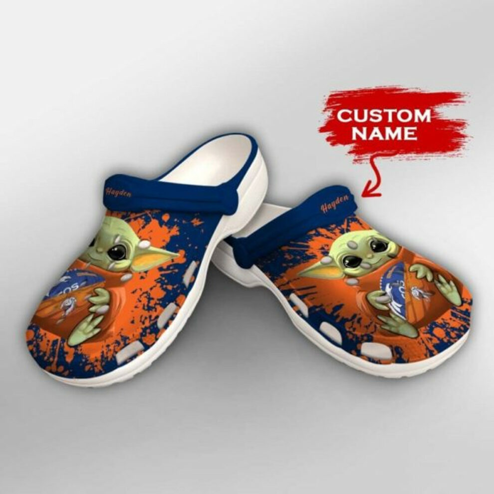 Denver Broncos Crocs - Broncosfanstore.com